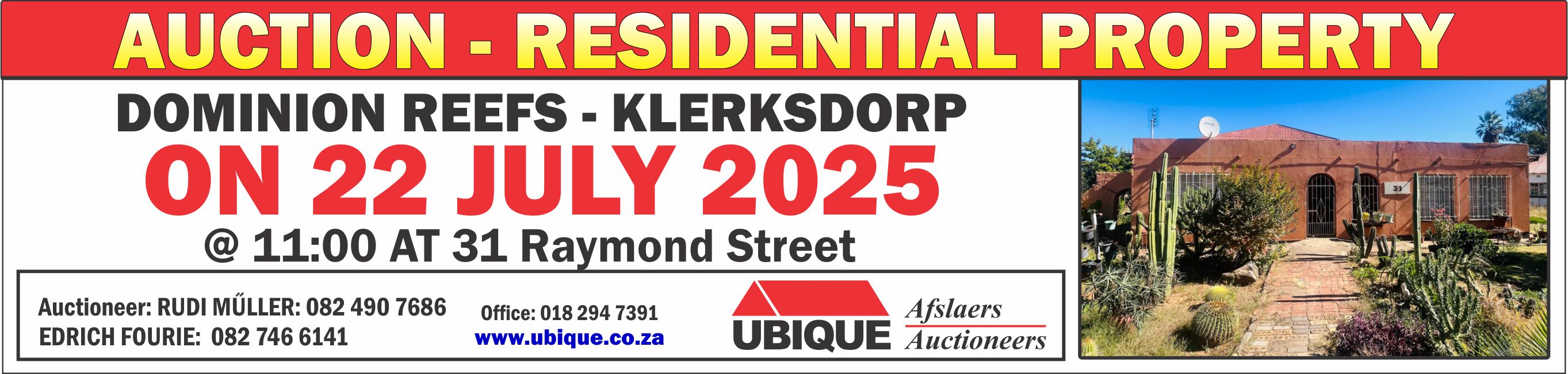 Auctions South Africa - Ubique Auctioneers