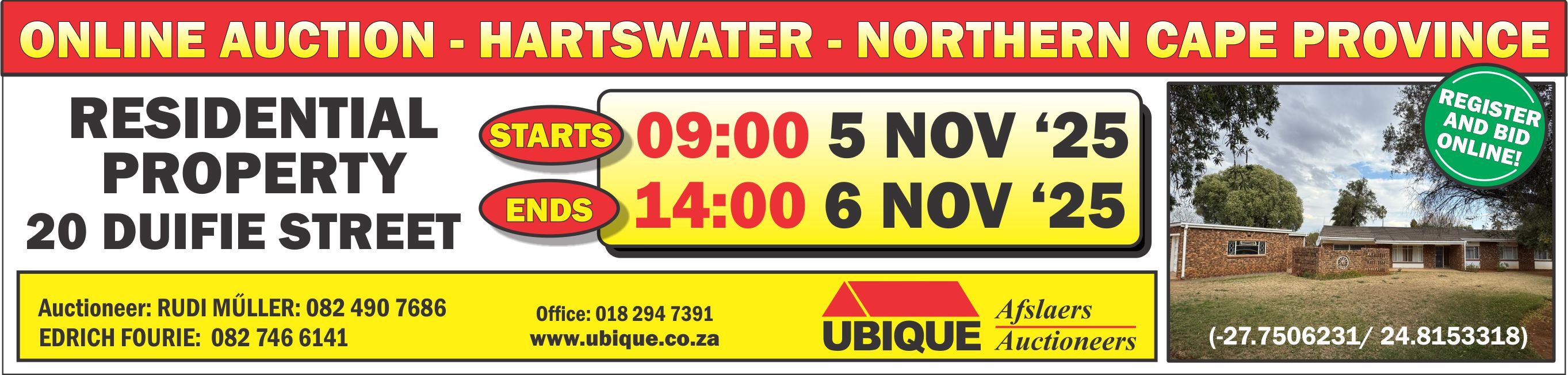 Auctions South Africa - Ubique Auctioneers
