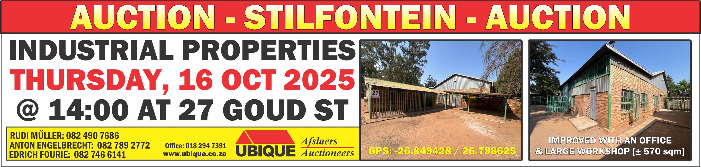 Auctions South Africa - Ubique Auctioneers