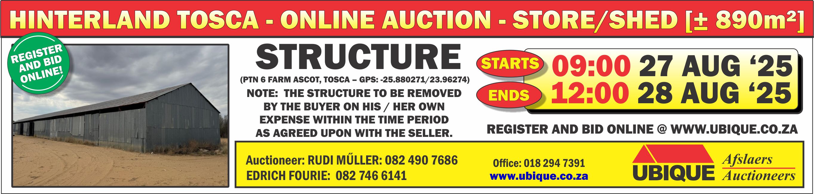 Auctions South Africa - Ubique Auctioneers