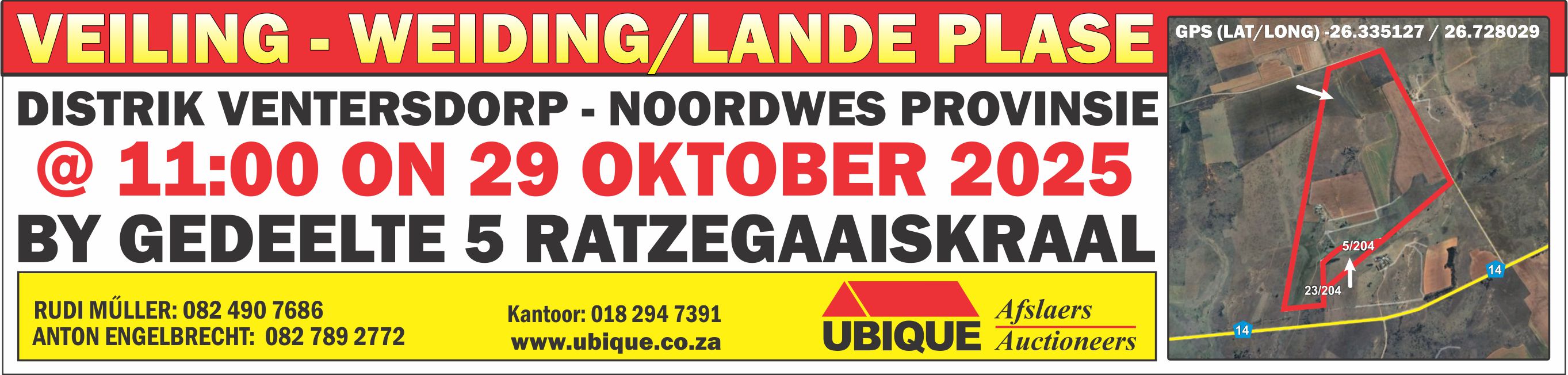 Auctions South Africa - Ubique Auctioneers