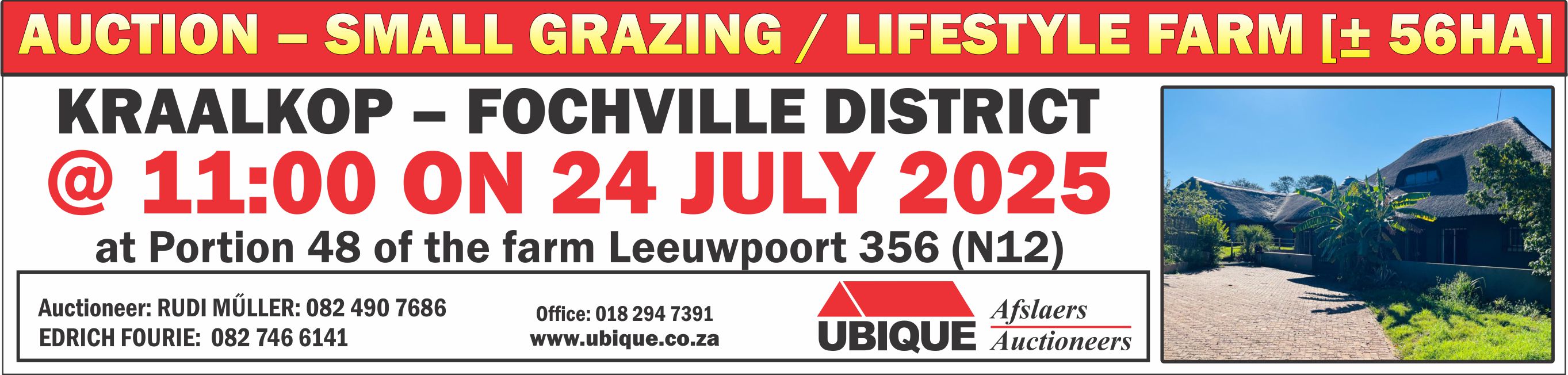 Auctions South Africa - Ubique Auctioneers