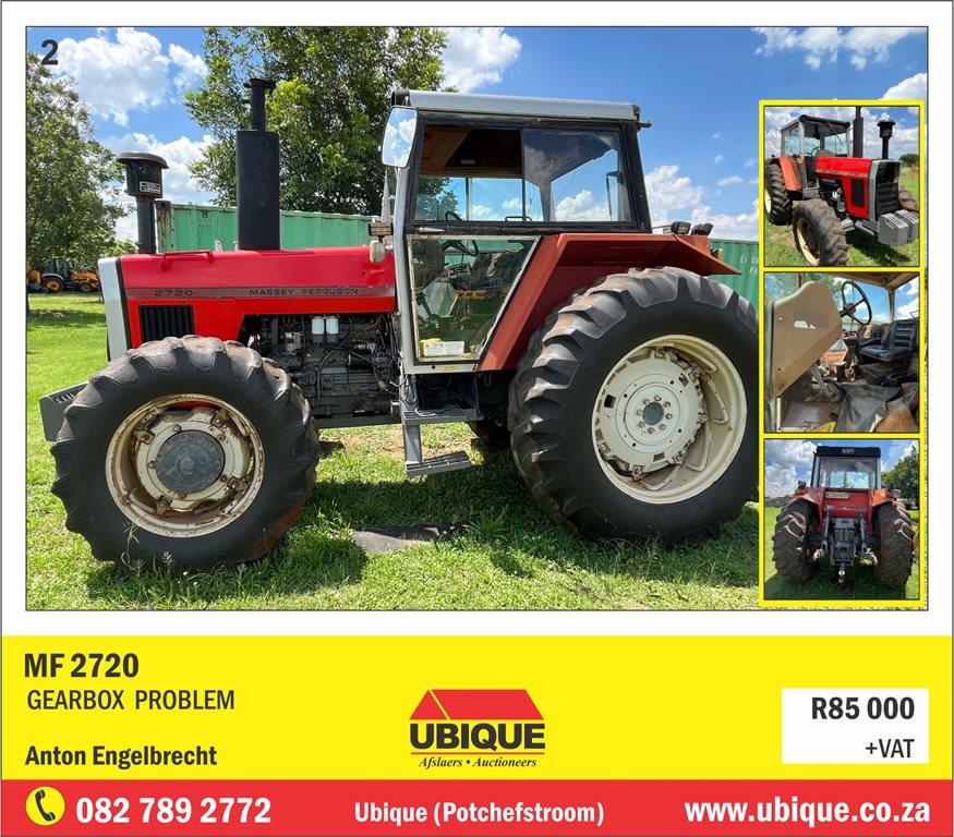 MASSEY FERGUSON 2720 TRACTOR - Ubique Auctioneers